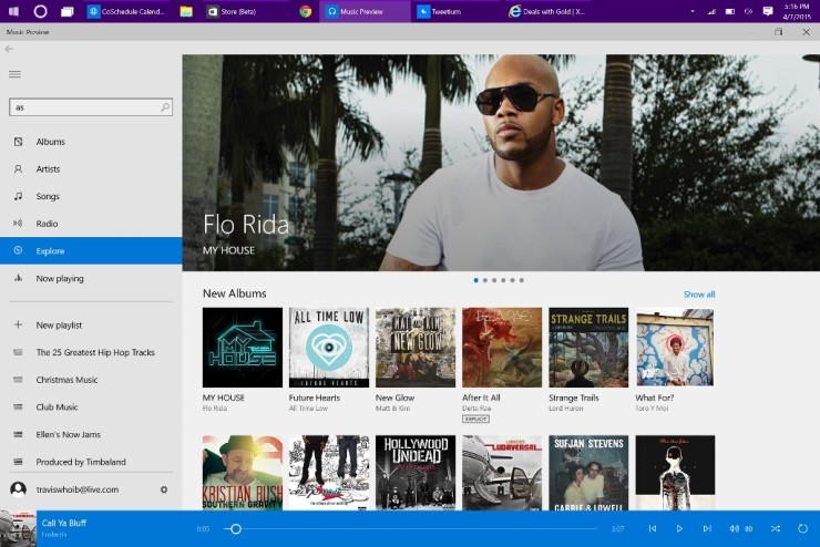 A Tour of Music in Windows 10 - The en with Trav Pope