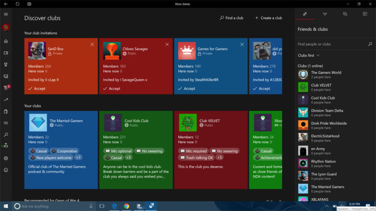 Xbox Live Clubs and Looking for Group Explained - The en
